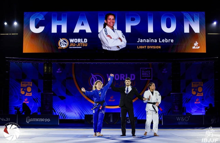 JANAINA LEBRE CAPTURES SECOND IBJJF WORLD TITLE