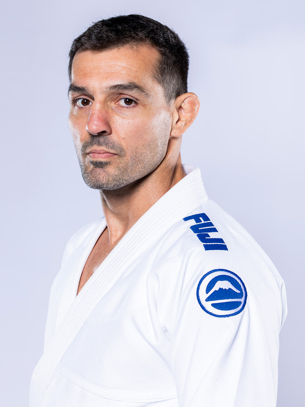 Baseline 2.0 Slim Fit BJJ Gi White Navy