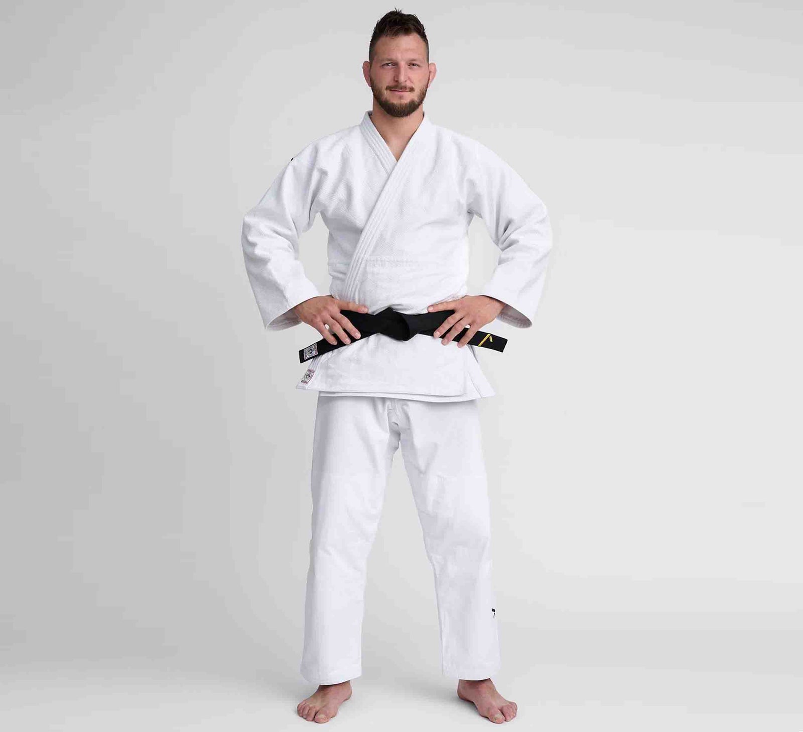 Ippon Gear IJF Judo Slim Fit Jacket Olympic 2 White – FUJI Sports