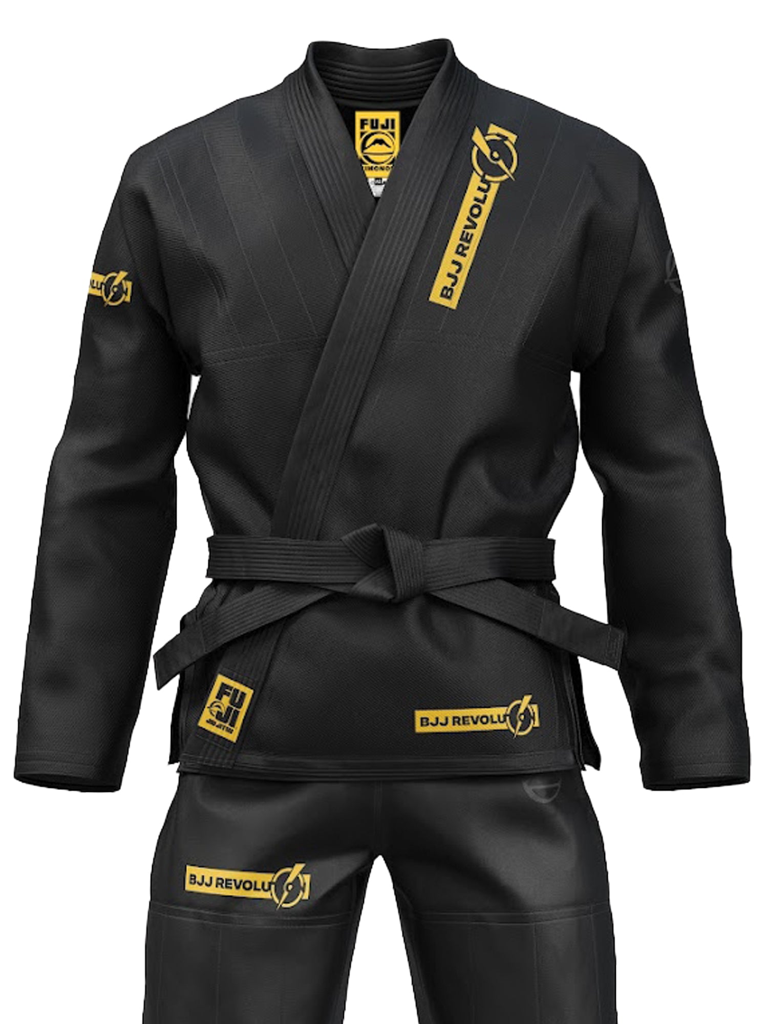 BJJ Revolution Competition BJJ Gi Black