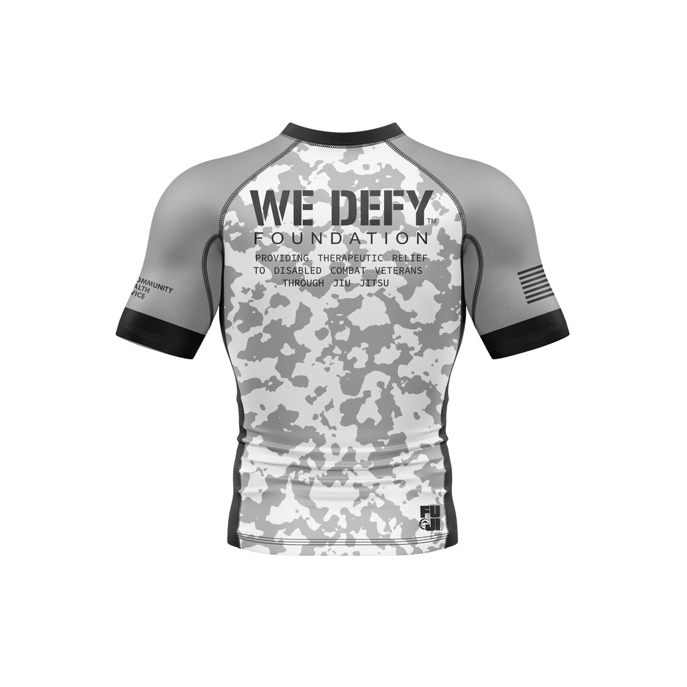 We Defy Short Sleeve Rashguard Camo