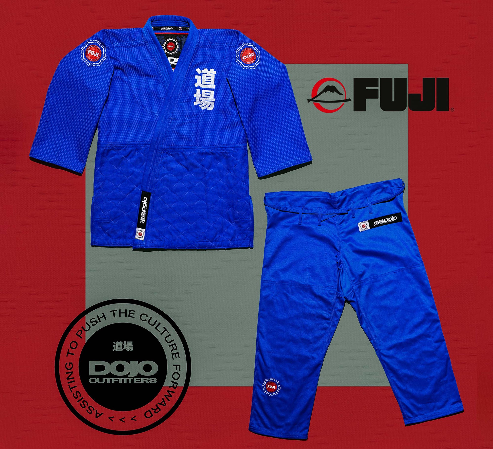 Dojo Outfitters x FUJI Judo Gi Blue